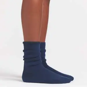 SKIMS Olympic Lounge Socks - Navy
