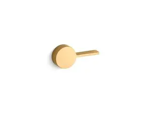 KOHLER Veil Left-hand Trip Lever Vibrant Brushed Moderne Brass