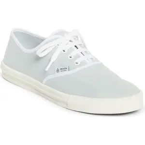 Prada Canvas Low Top Sneakers - Blue