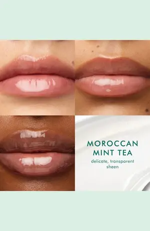 MOROCCANOIL® Lip Balm – Hydrating Argan Butter + Peptide Lip Treatment - Moroccan Mint Tea