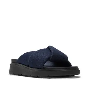 Fitflop Gen Ff Folded Denim Slides