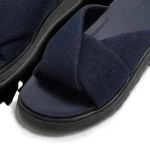 Fitflop Gen Ff Folded Denim Slides