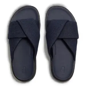 Fitflop Gen Ff Folded Denim Slides