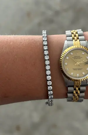 CUFFED BY NANO Classic Tennis Bracelet