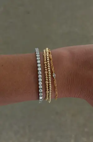 CUFFED BY NANO Classic Tennis Bracelet