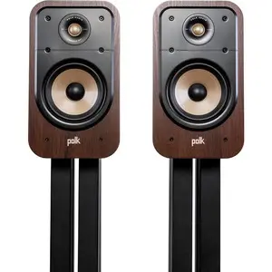 POLK AUDIO Signature Elite Es20 Bookshelf Speakerspair - Walnut