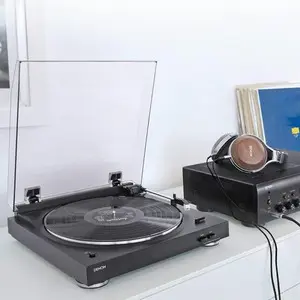 DENON Dp-29f Analog Record Turntable