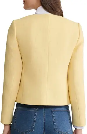 Jones New York Flap Pocket Crop Jacket