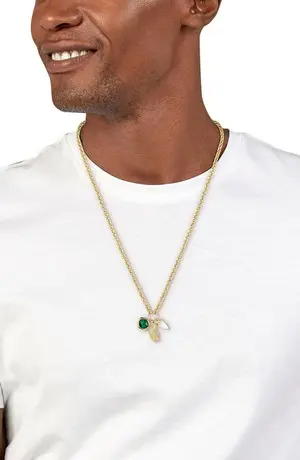 Lacoste Umpire Pendant Necklace