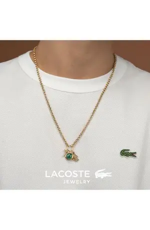 Lacoste Umpire Pendant Necklace