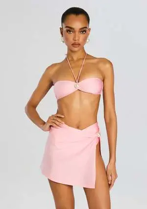 SHANI SHEMER Juno Bikini Top - Candy Pink