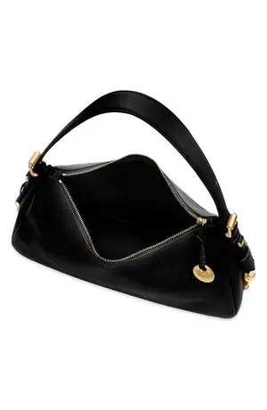 Rebecca Minkoff Large Mia Leather Shoulder Bag - Black