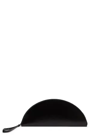 MAISON MARGIELA Half-Moon Leather Clutch