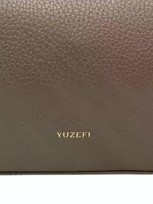 Yuzefi Grained Shoulder Bag - Brown