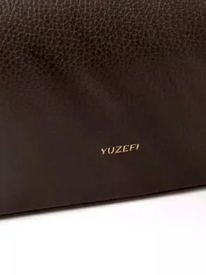 Yuzefi Oyster Clutch - Brown