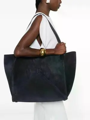 Victoria Beckham The Suede Tote Bag - Blue