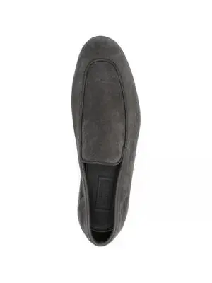 John Lobb Flat Leather Loafers