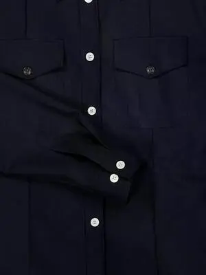 Marni Long-sleeve Chest-pocket Shirt