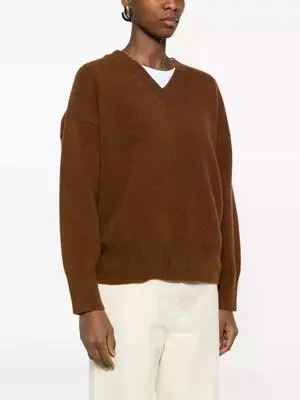 RÓHE V-neck Knitted Sweater