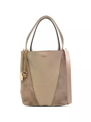 Chloé Small Grained Leather Tote Bag
