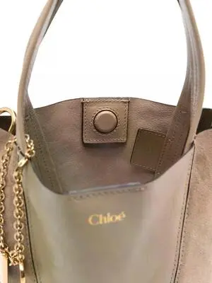Chloé Small Grained Leather Tote Bag