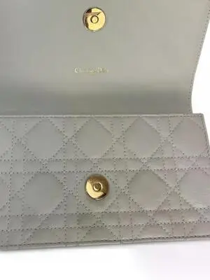 Dior Caro Cannage Clutch Bag
