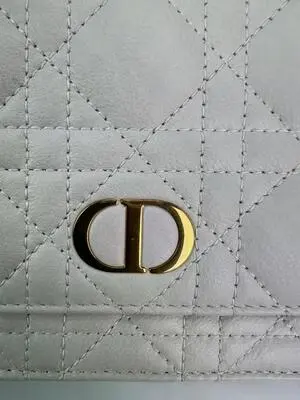 Dior Caro Cannage Clutch Bag