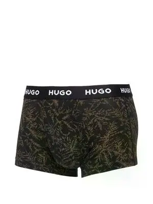 Hugo Logo-waistband Boxers - Black