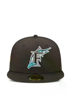 New Era Mlb Florida Marlins Cloud Under 59fifty Cap - Black
