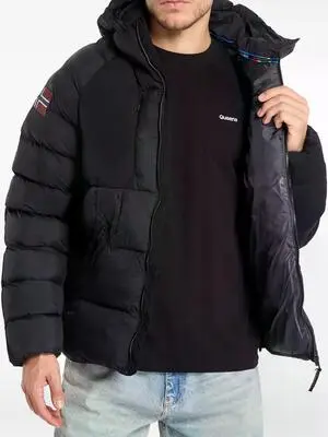 NAPAPIJRI Hooded Padded Zipped Jacket - Black