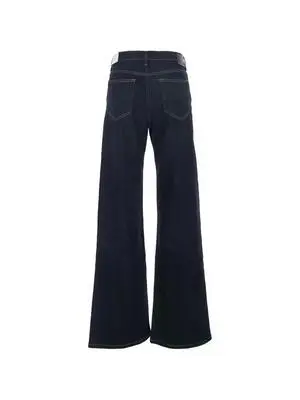 Ag Wide-leg Cotton Jeans