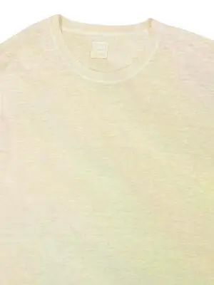 120% Lino Safari Round-neck T-shirt - Neutrals