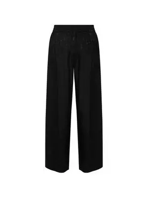 Brunello Cucinelli Sequin Striped Trousers
