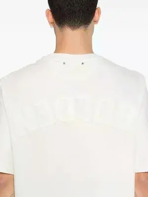 GOLDEN GOOSE Logo-detail T-shirt - Neutrals