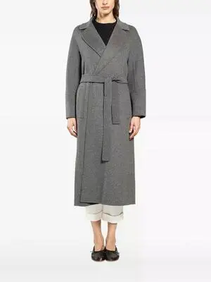 Max Mara Belted Wool Wrap Coat