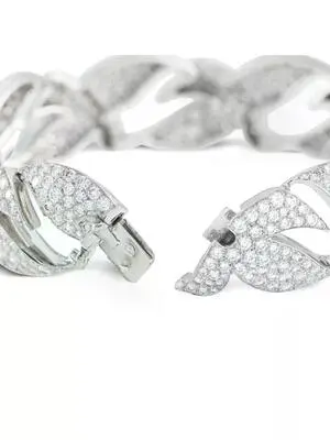 Cartier Diamond White Gold Bracelet