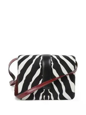 Khaite Blake Zebra-pattern Shoulder Bag