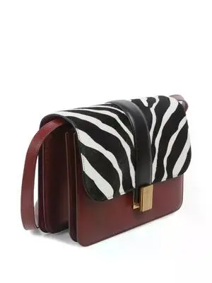 Khaite Blake Zebra-pattern Shoulder Bag