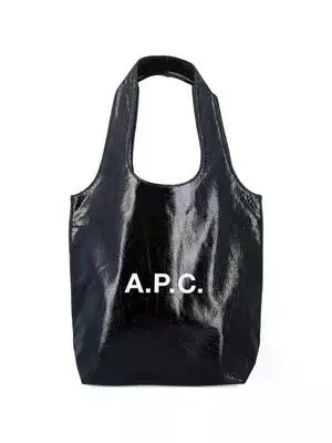 A.p.c. Ninon Logo Print Tote