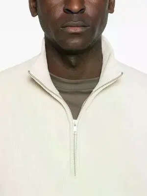 Nn07 Danny 6429 Half-zip Sweater - Neutrals