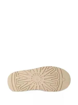 UGG Floral Embroidery Platform Slippers