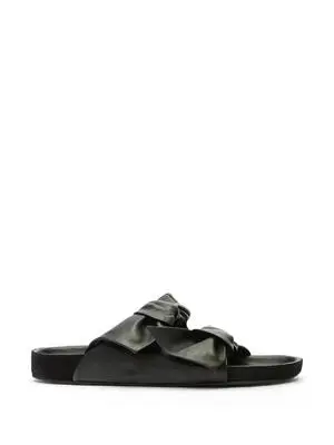 Isabel Marant Étoile Lennyo Bow Sandals - Black