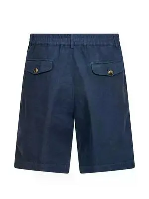 Brunello Cucinelli Button Denim Shorts