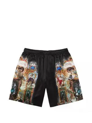Supreme Graphic-print Short - Black