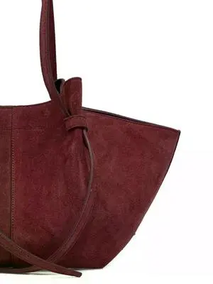 Yuzefi Knot-detail Shoulder Bag - Red