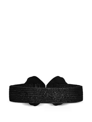 Johanna Ortiz Belt With Seashell Detail - Black