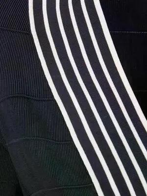 Elisabetta Franchi Striped Button Sweater