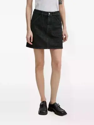 Filippa K Mini Skirt With Logo Patch