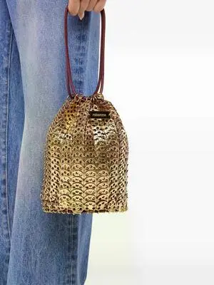 Rabanne Iconic Discs Bucket Bag