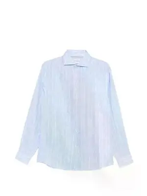 Brunello Cucinelli Striped Shirt - Blue